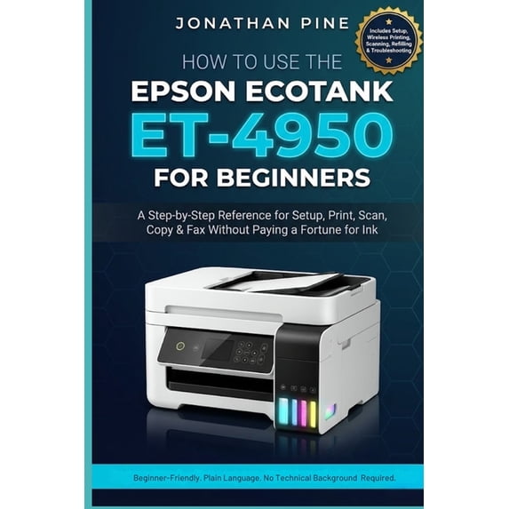 How To Use the Epson Ecotank Et-4950 For Beginners: A Step-by-Step ...