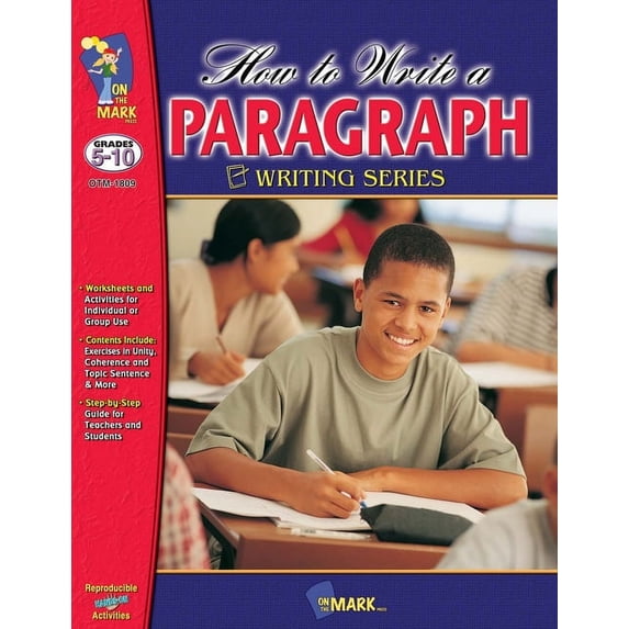 How to Write a Paragraph Grades 5-10, (Paperback) - Walmart.com