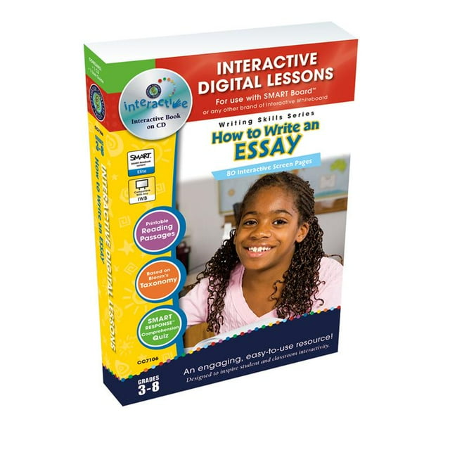 How To Write An Essay Interactive Whiteboard Lessons Book - Walmart ...