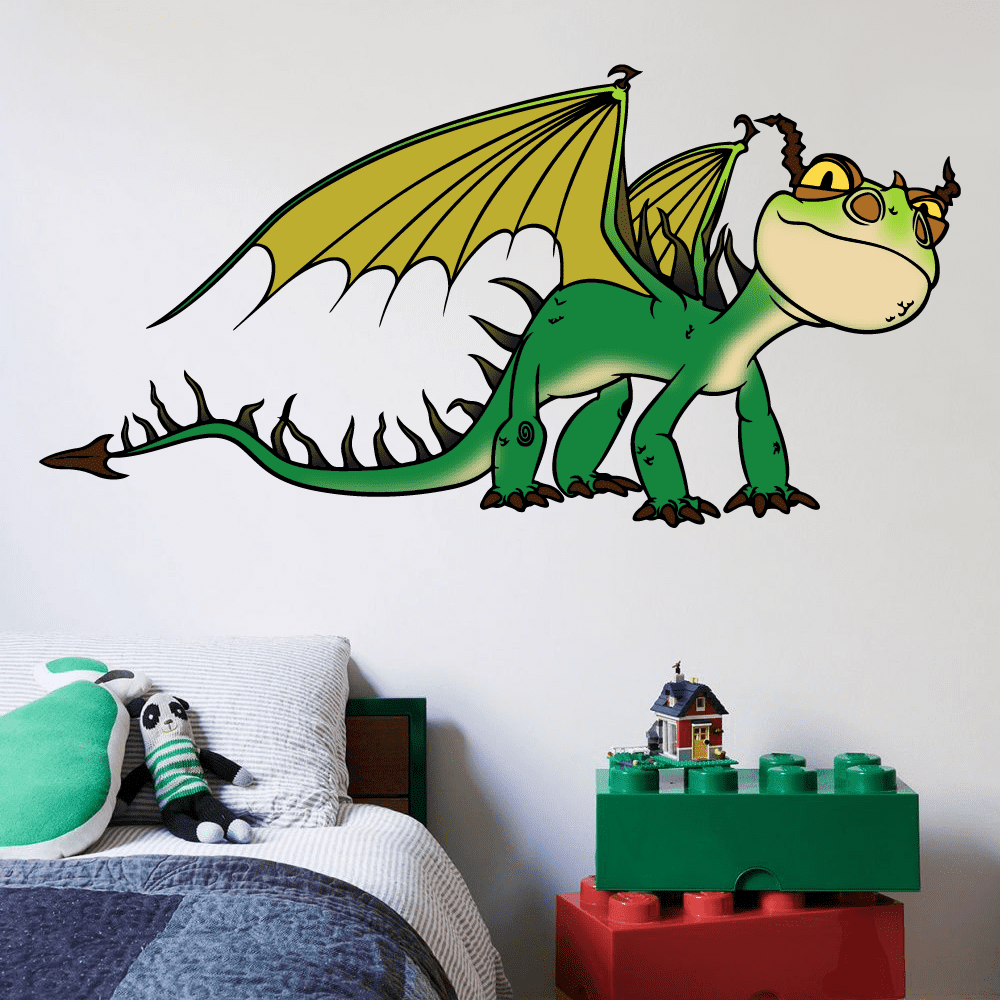 How to Train your Dragon Toothless Dragon Wall Decal Vinyl Sticker Art ...