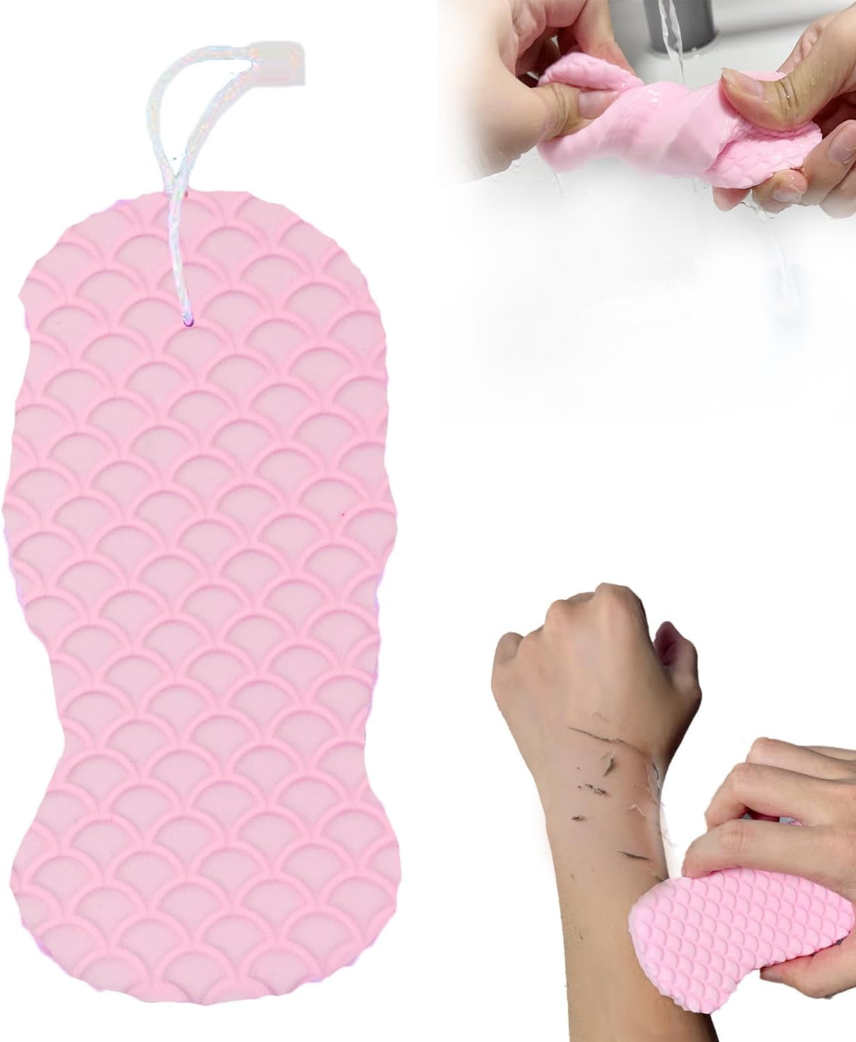 【How to Use】: step one, soak your body and sponge fully(do not use body ...