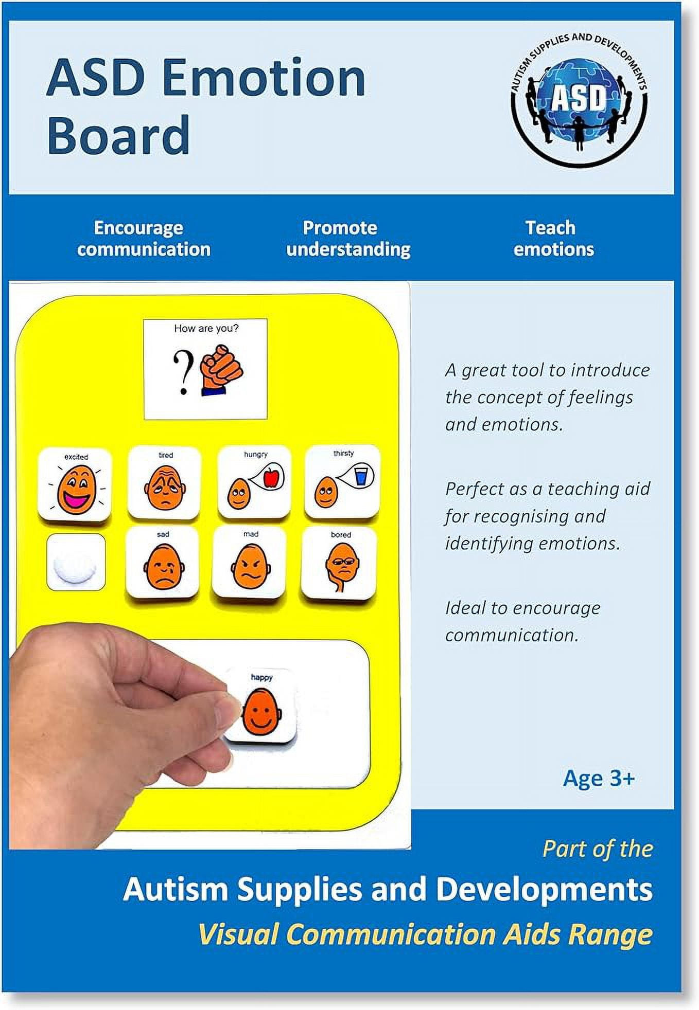 “How do You Feel?” Emotion Chart –Nonverbal Communication Cards –Visual ...