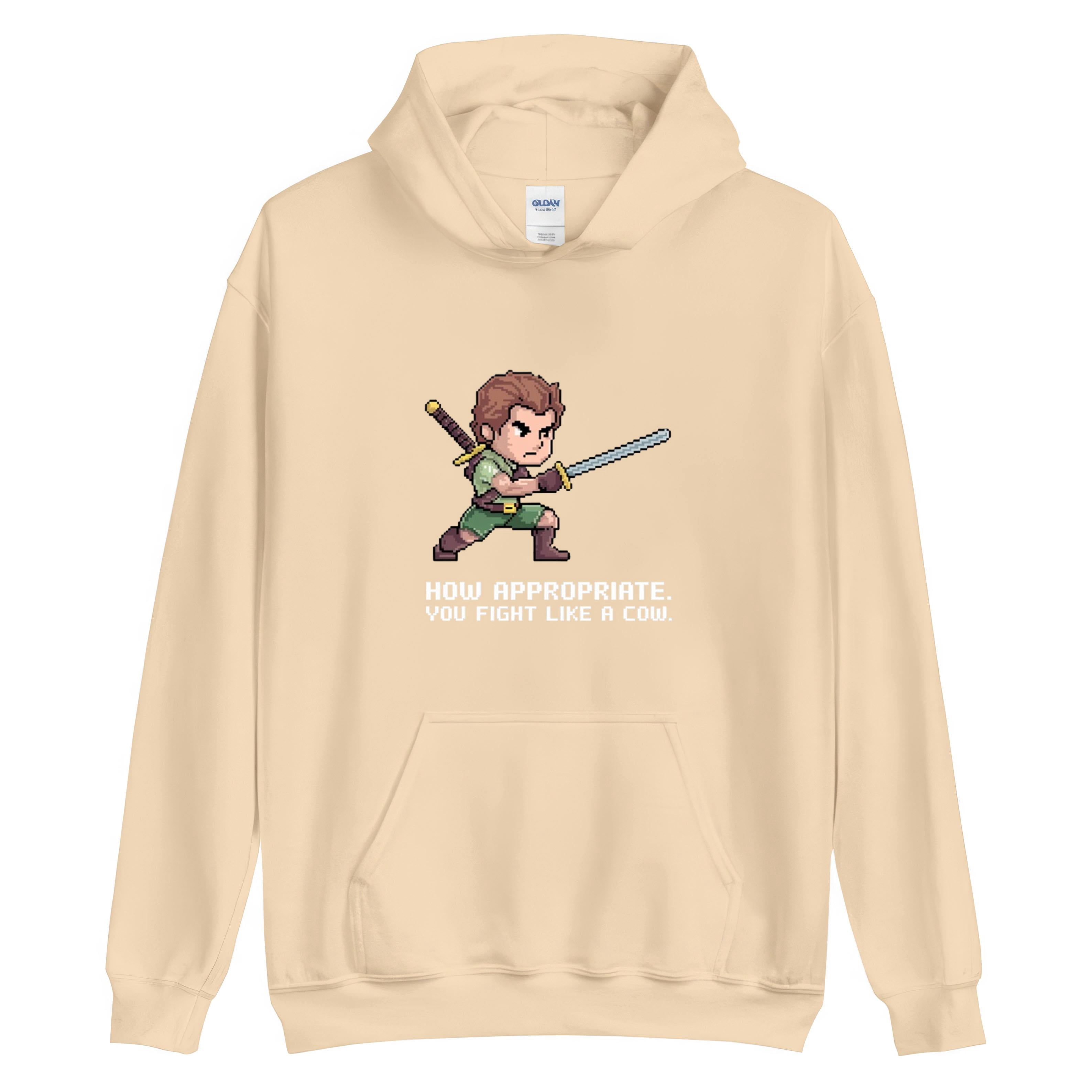 How appropriate, you, fight like, a cow, T-Shirt , Monkey Island, T ...