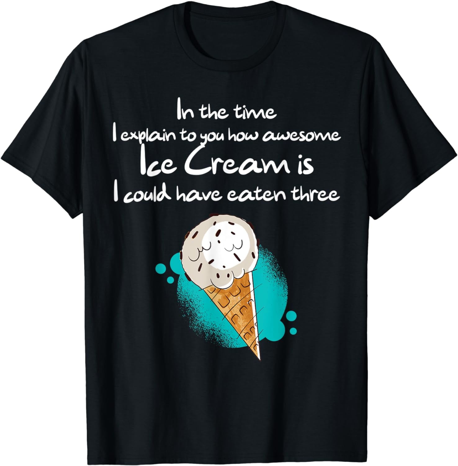 How awesome Ice Cream is T-Shirt - Walmart.com