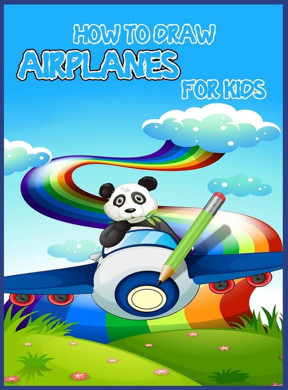 How to draw airplanes for kids : Learning Activities on How to Draw ...