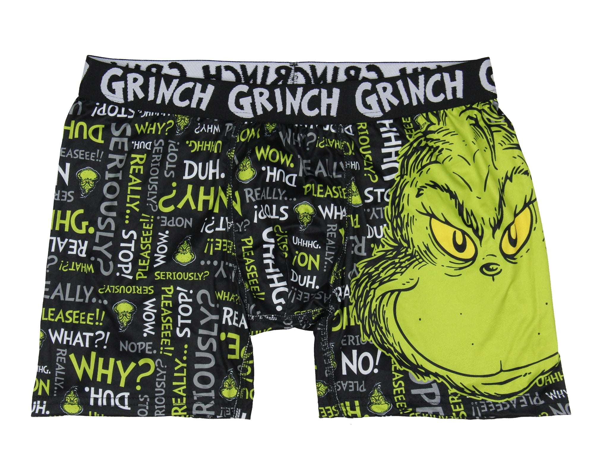 How the Grinch Stole Christmas Men's Festive Novelty Holiday All-Over ...