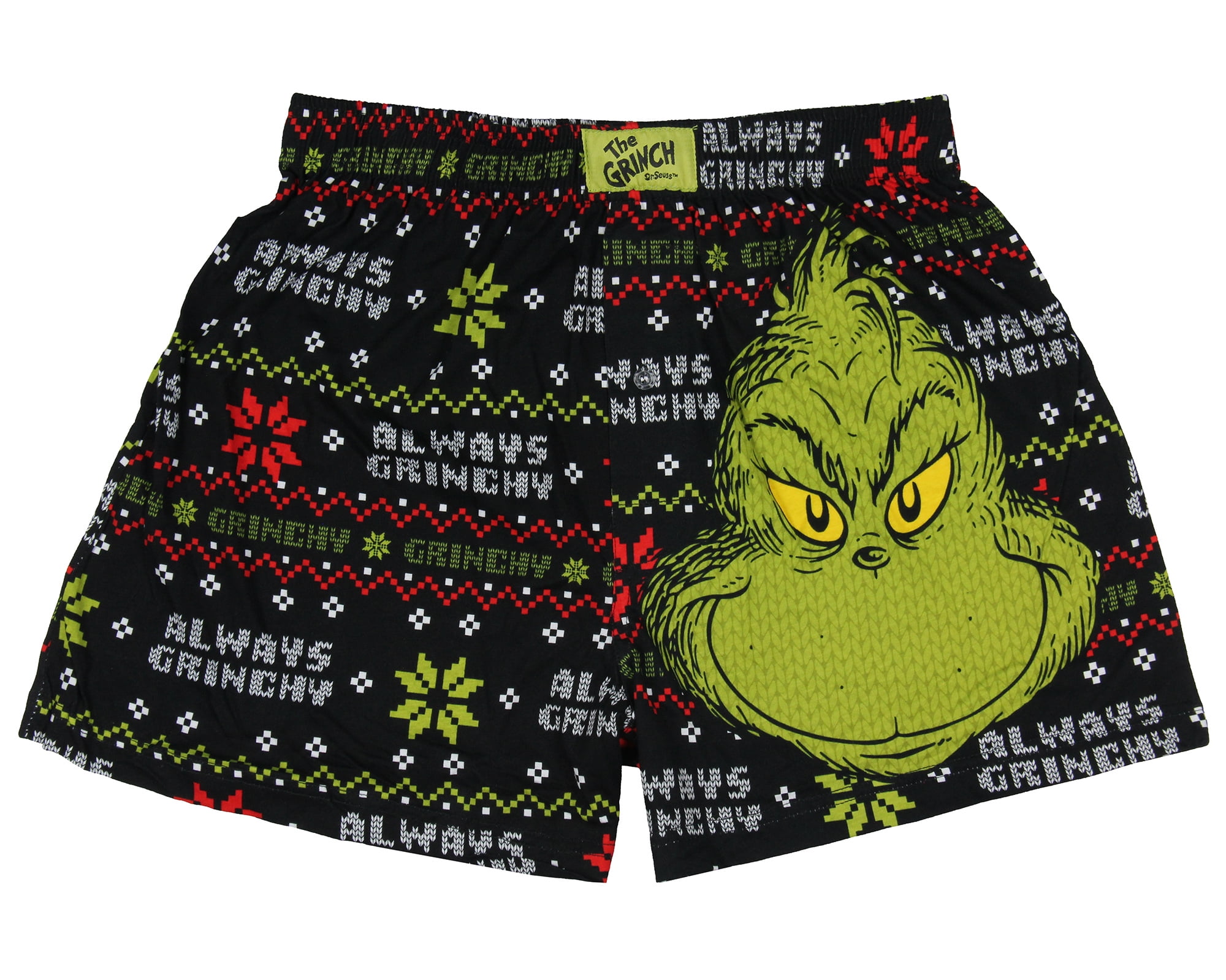 How the Grinch Stole Christmas Men's Holiday Sleep Always Grinchy ...
