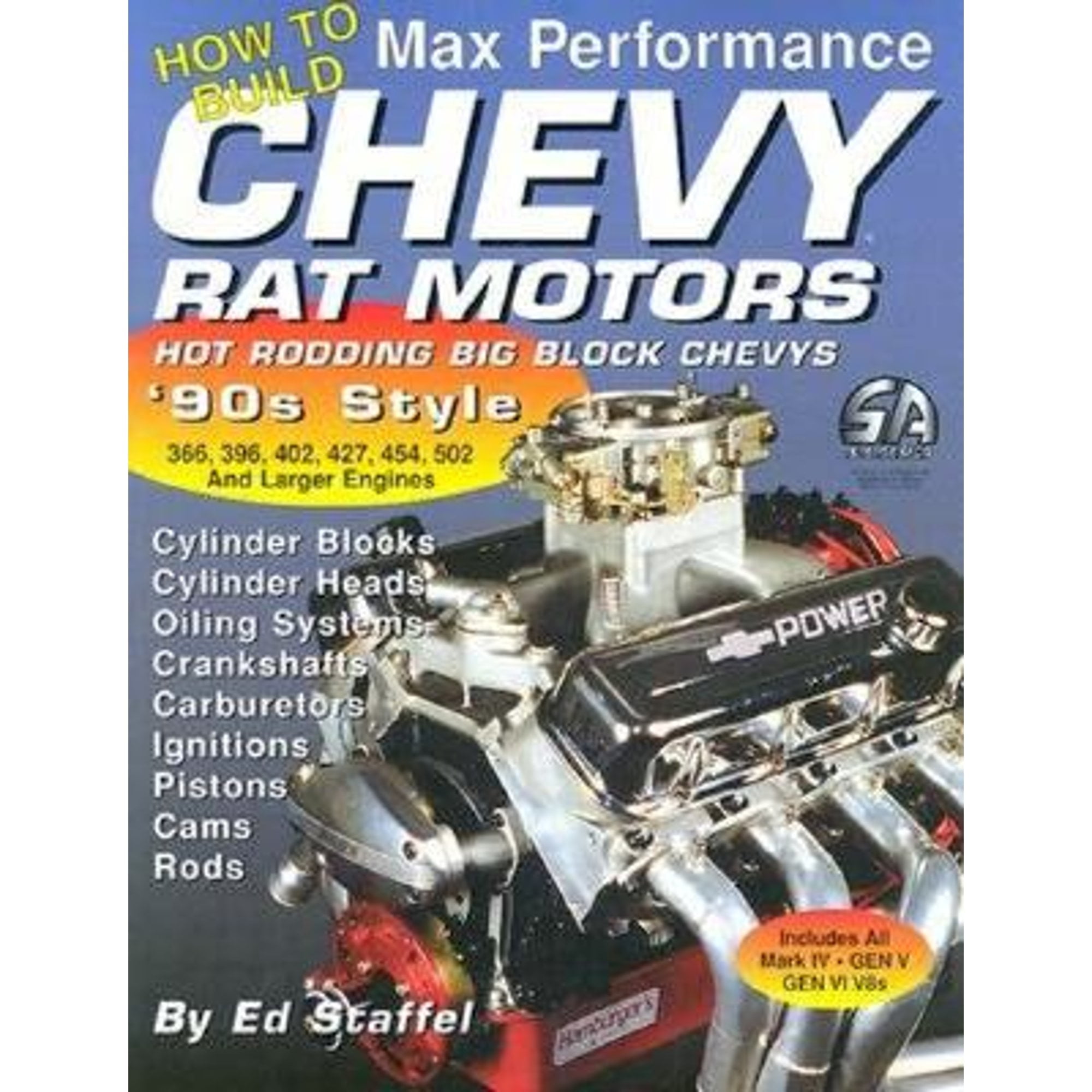 Pre-Owned How to Build Max Performance Chevy Rat Motors: Hot Rodding ...