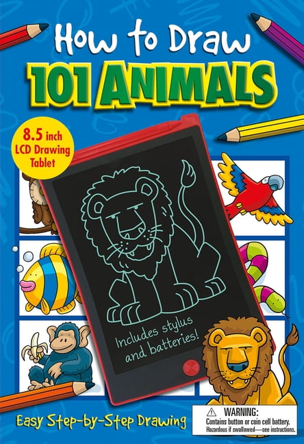 How to Draw 101 How to Draw 101 Animals, (Hardcover) - Walmart.com
