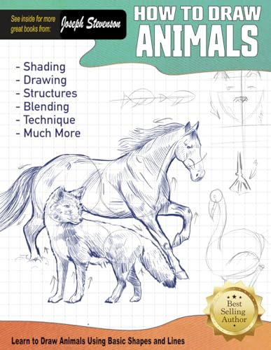 Pre-Owned How to Draw Animals: Learn to Draw Animals Using Basic Shapes ...