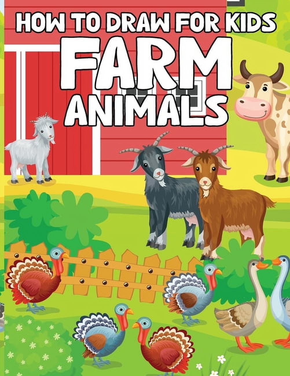 How to Draw Animals for Kids 4-8: Animal Activity Books for Kids, Cute ...
