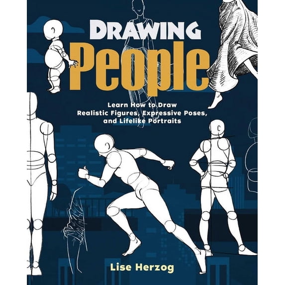 How to Draw Books Drawing People: Learn How to Draw Realistic Figures ...