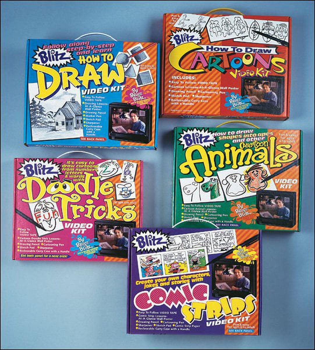 How to Draw Cartoons" Video Kit - Walmart.com