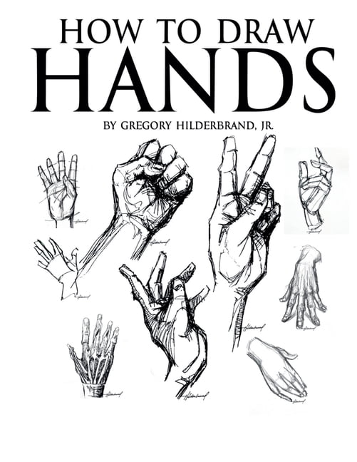 How to Draw Collection How to Draw Hands, Book 3, (Paperback) - Walmart.com