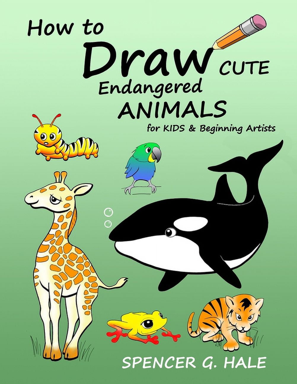 How to Draw Cute Endangered Animals: For Kids & Beginning Artists ...