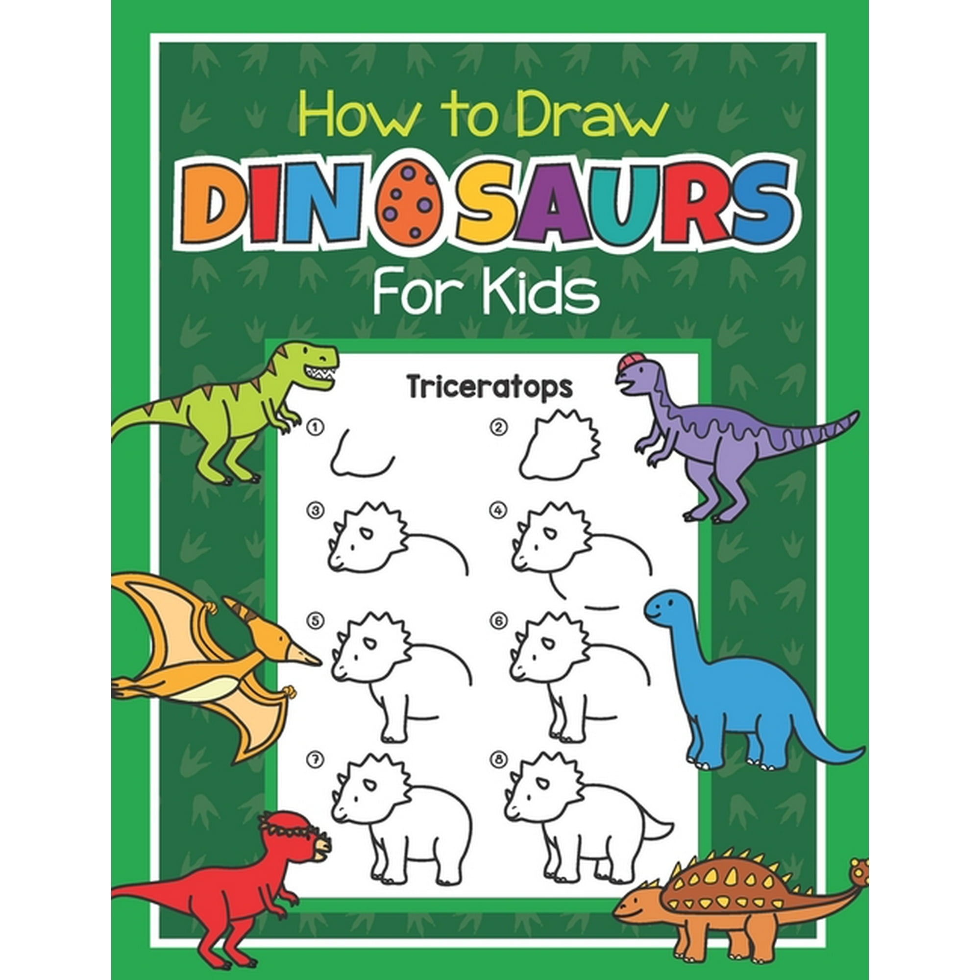 Dinosaurs Drawing Easy