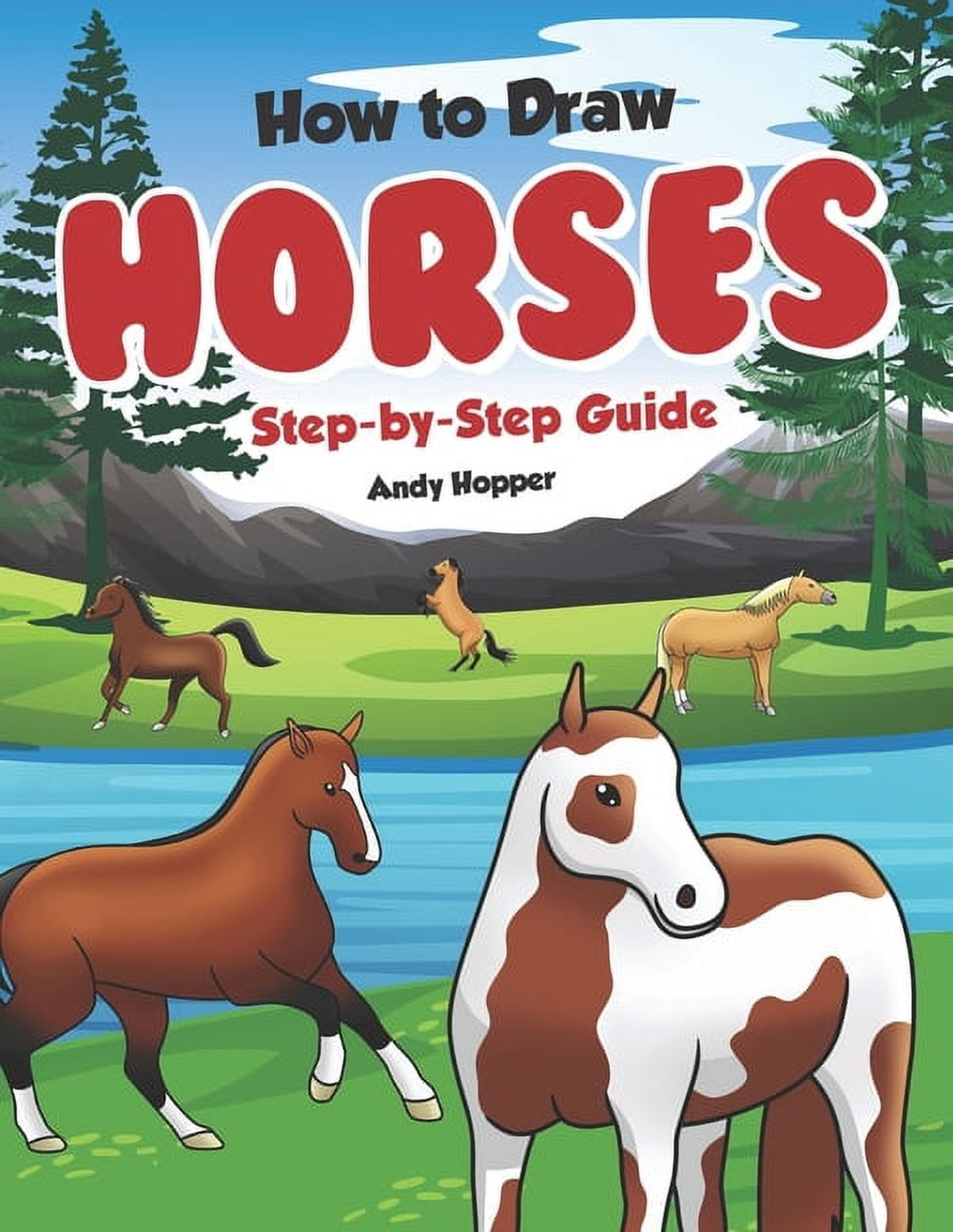 How to Draw Horses Step-by-Step Guide: Best Horse Drawing Book for You ...