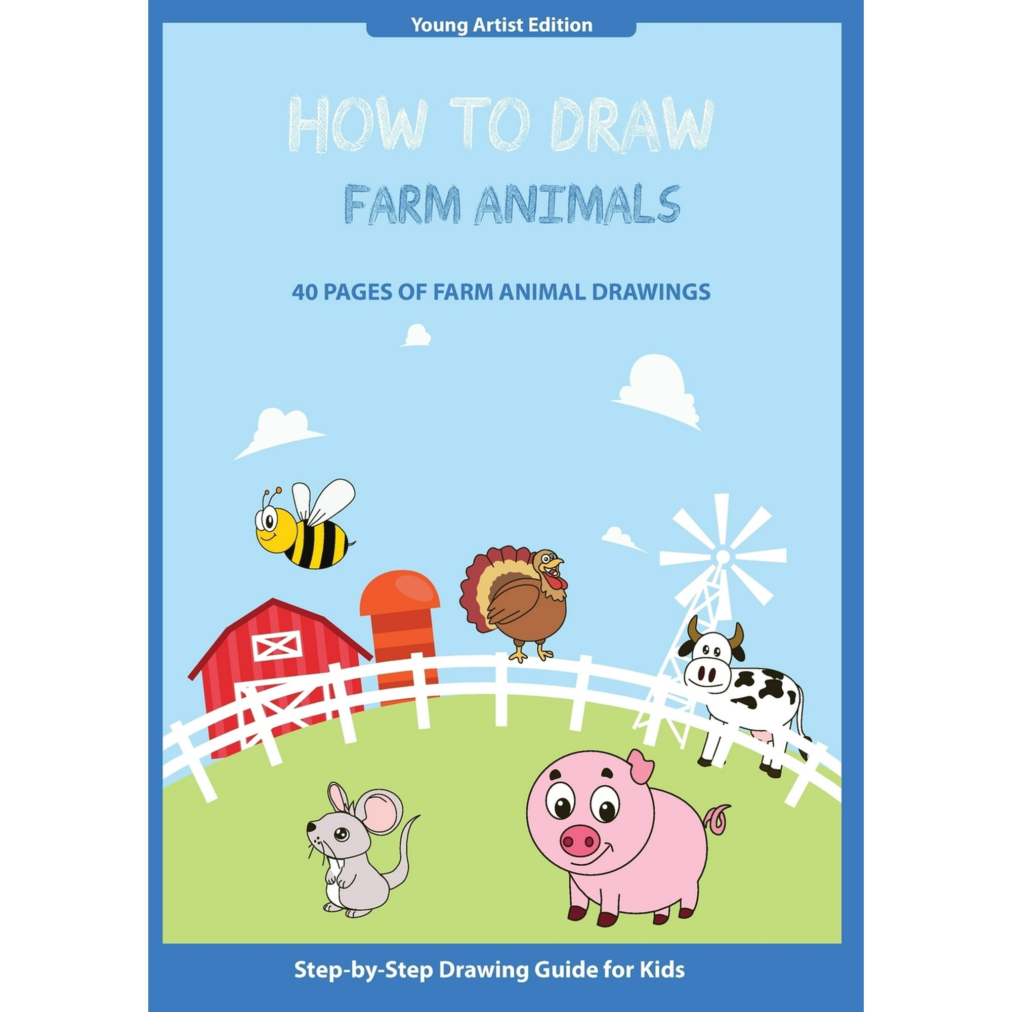 Farm Drawing For Kids