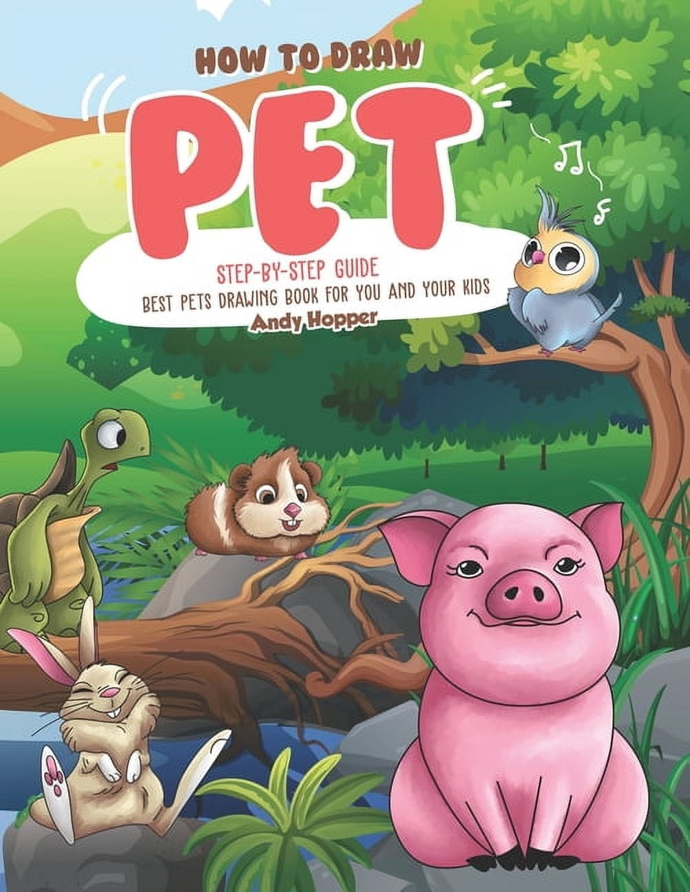 How to Draw Pet Step-by-Step Guide: Best Pets Drawing Book for You and ...