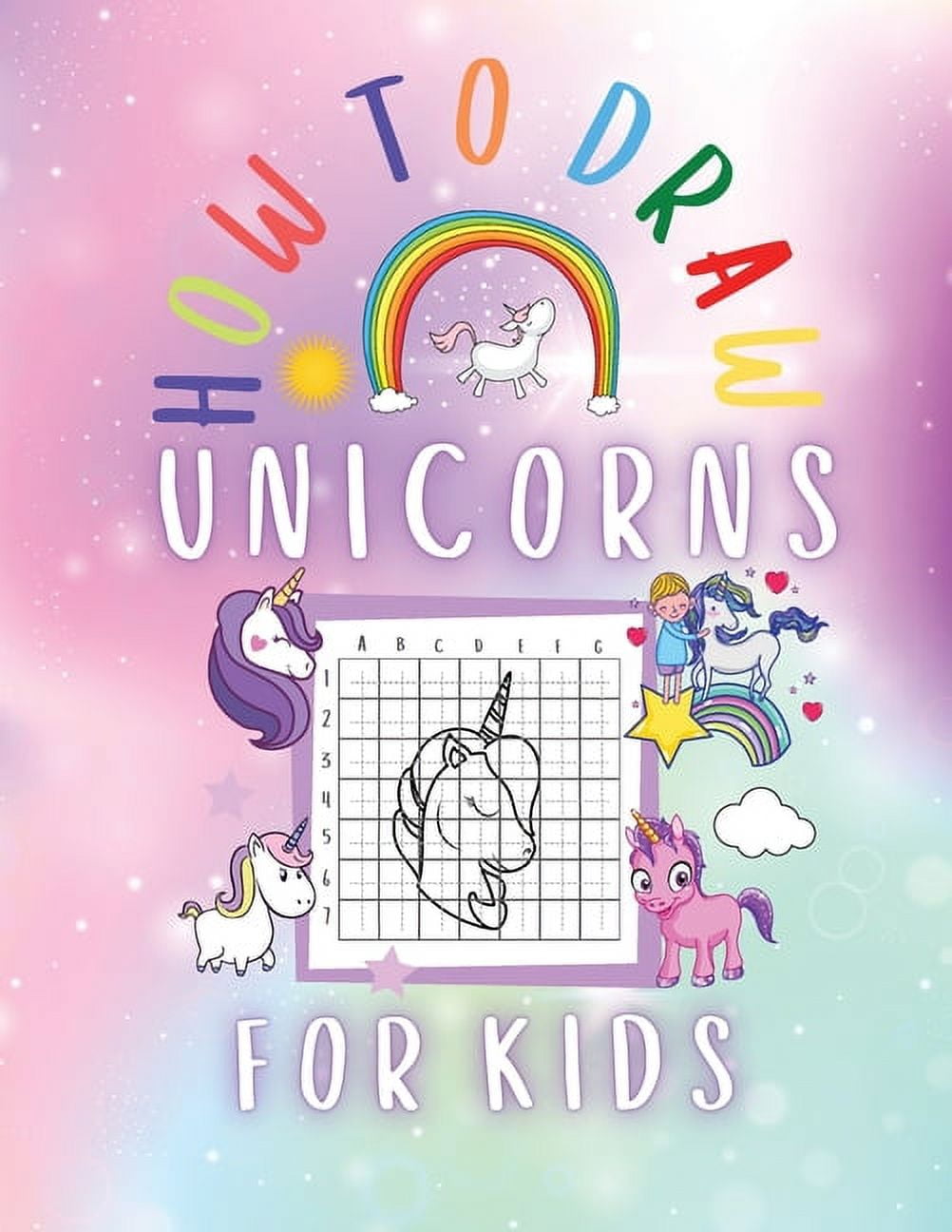 How to Draw Unicorns for kids: Activity Book for Kids to Learn to Draw ...