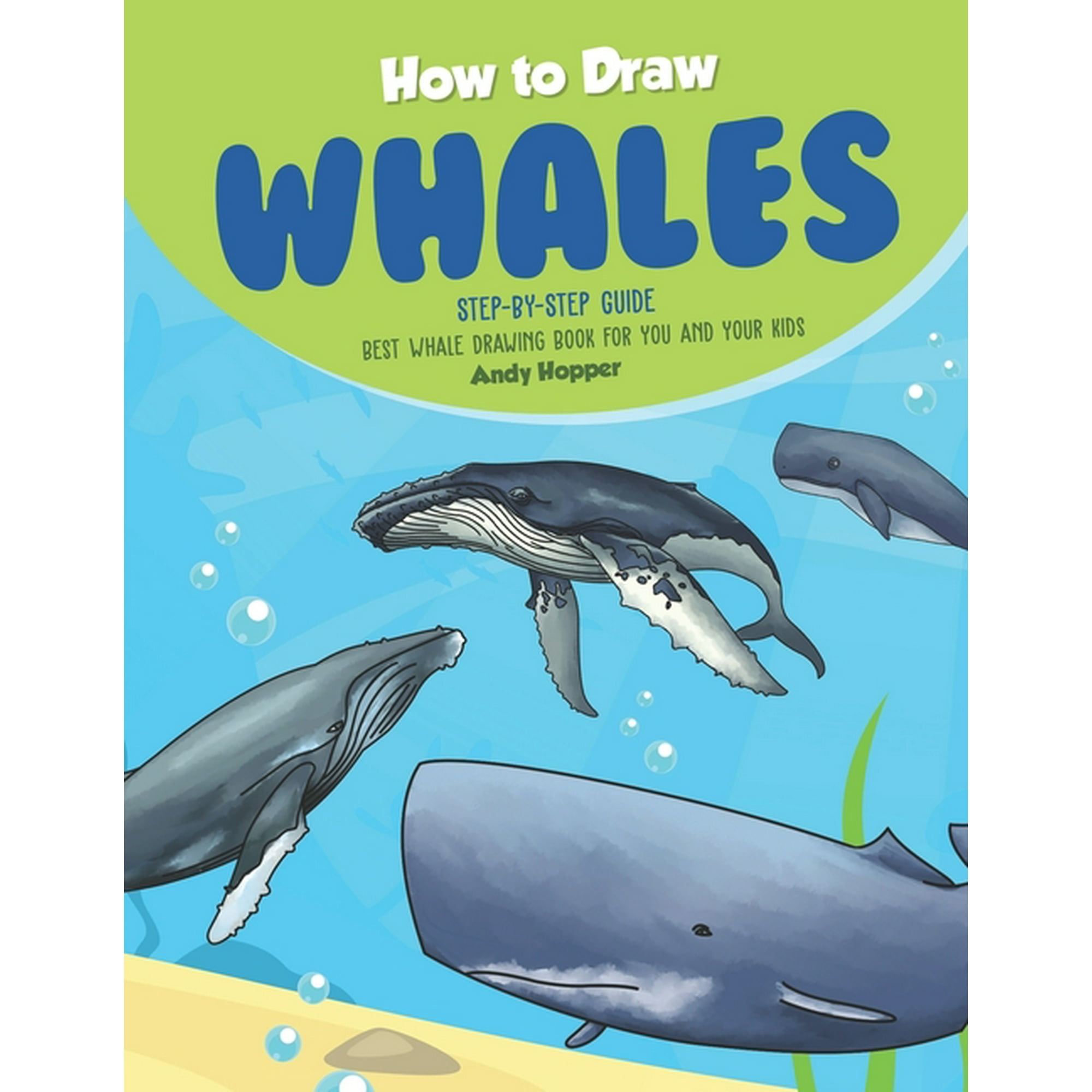 How To Draw A Whale Step By Step