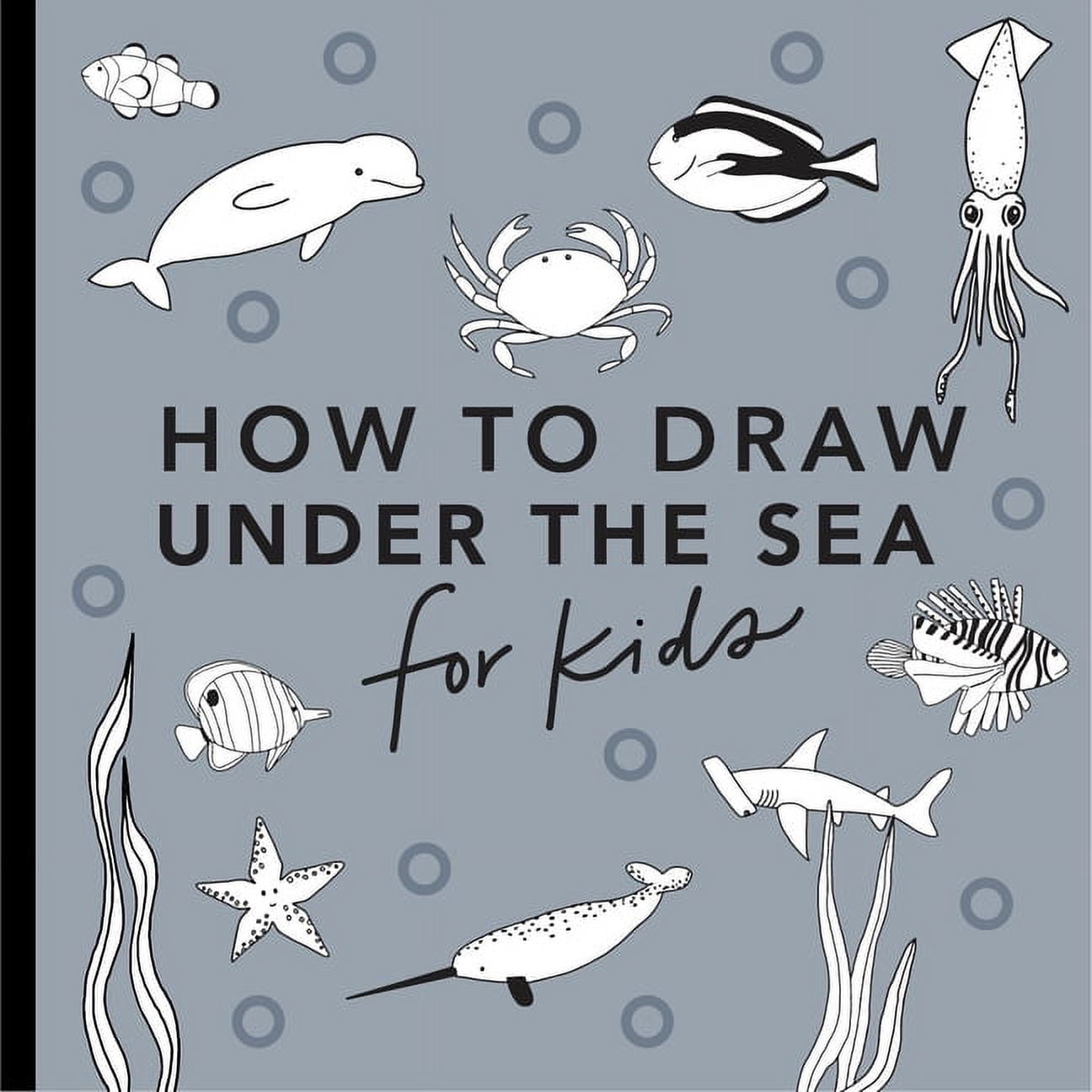 How To Draw Sea Animals For Kids How To Draw And Color Sea Animals By