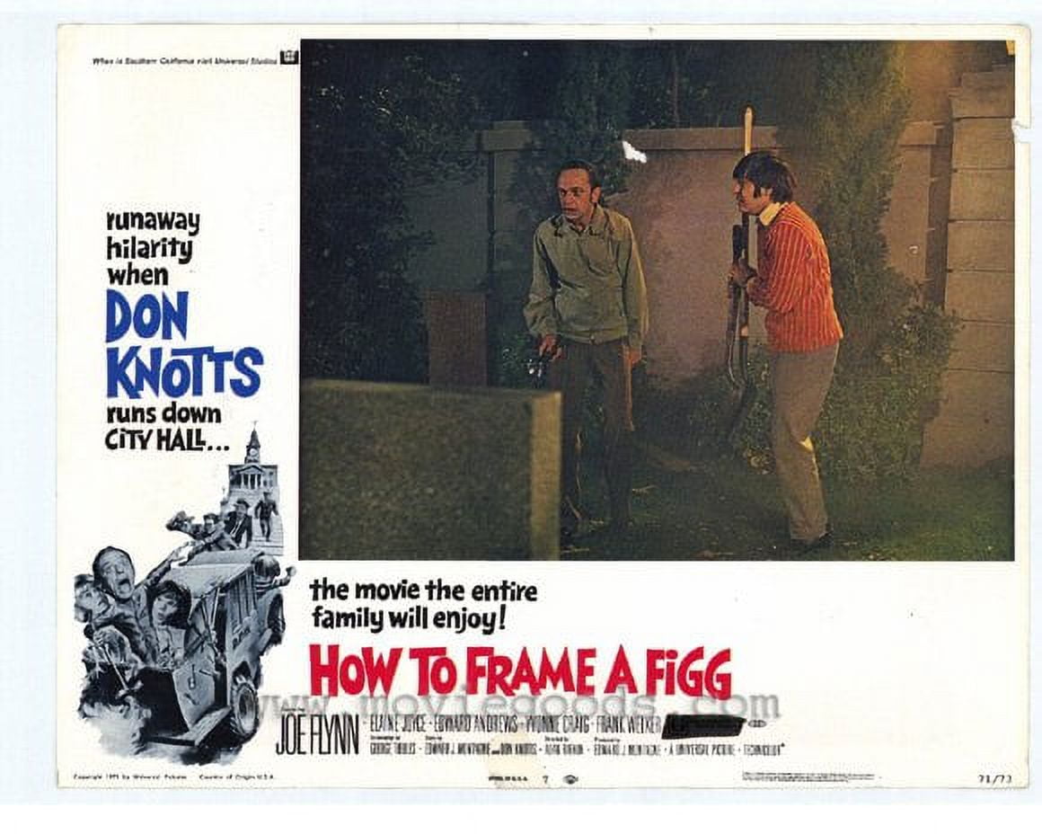 How to Frame a Figg - movie POSTER (Style G) (11" x 14") (1971 ...