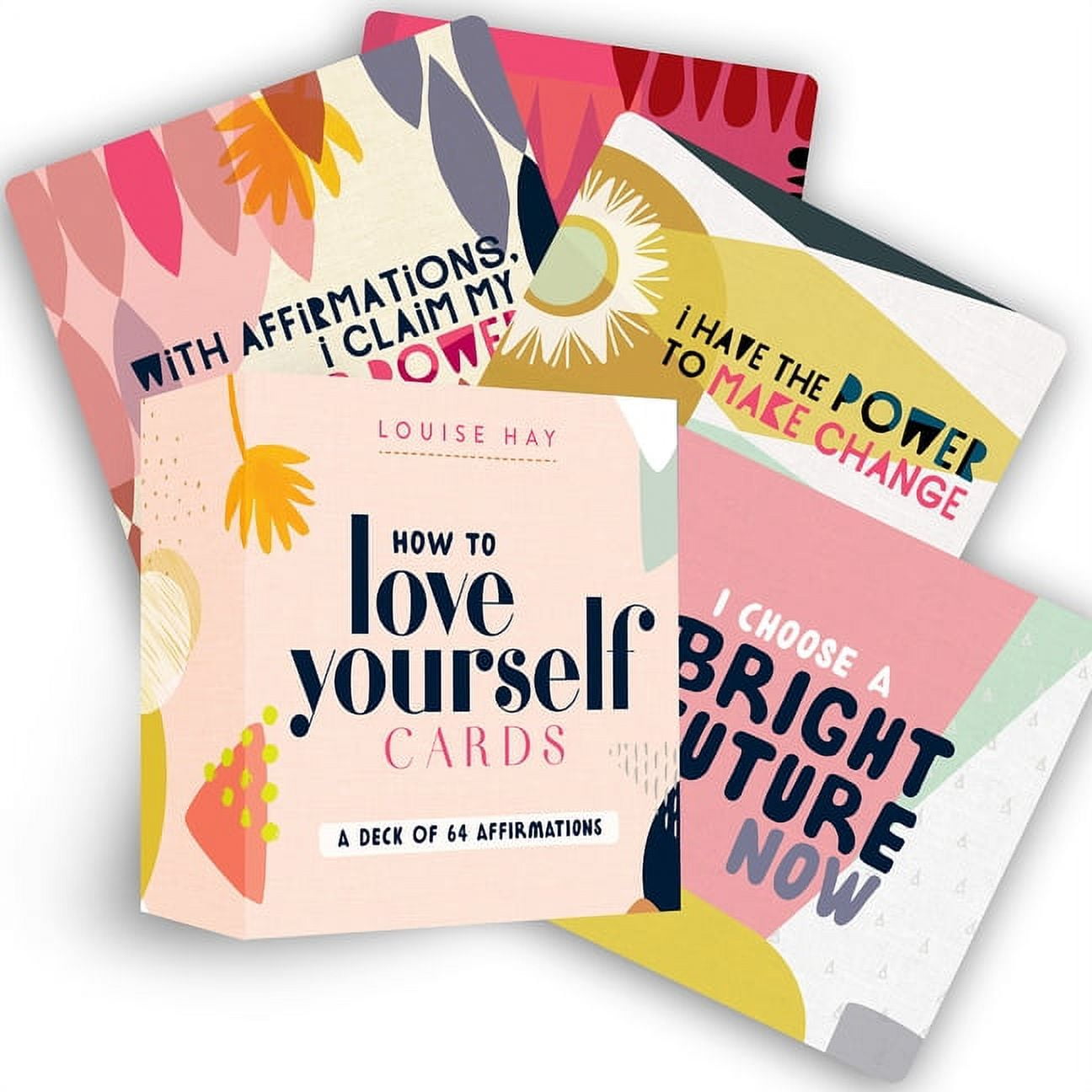 How to Love Yourself Cards : Self-Love Cards with 64 Positive ...