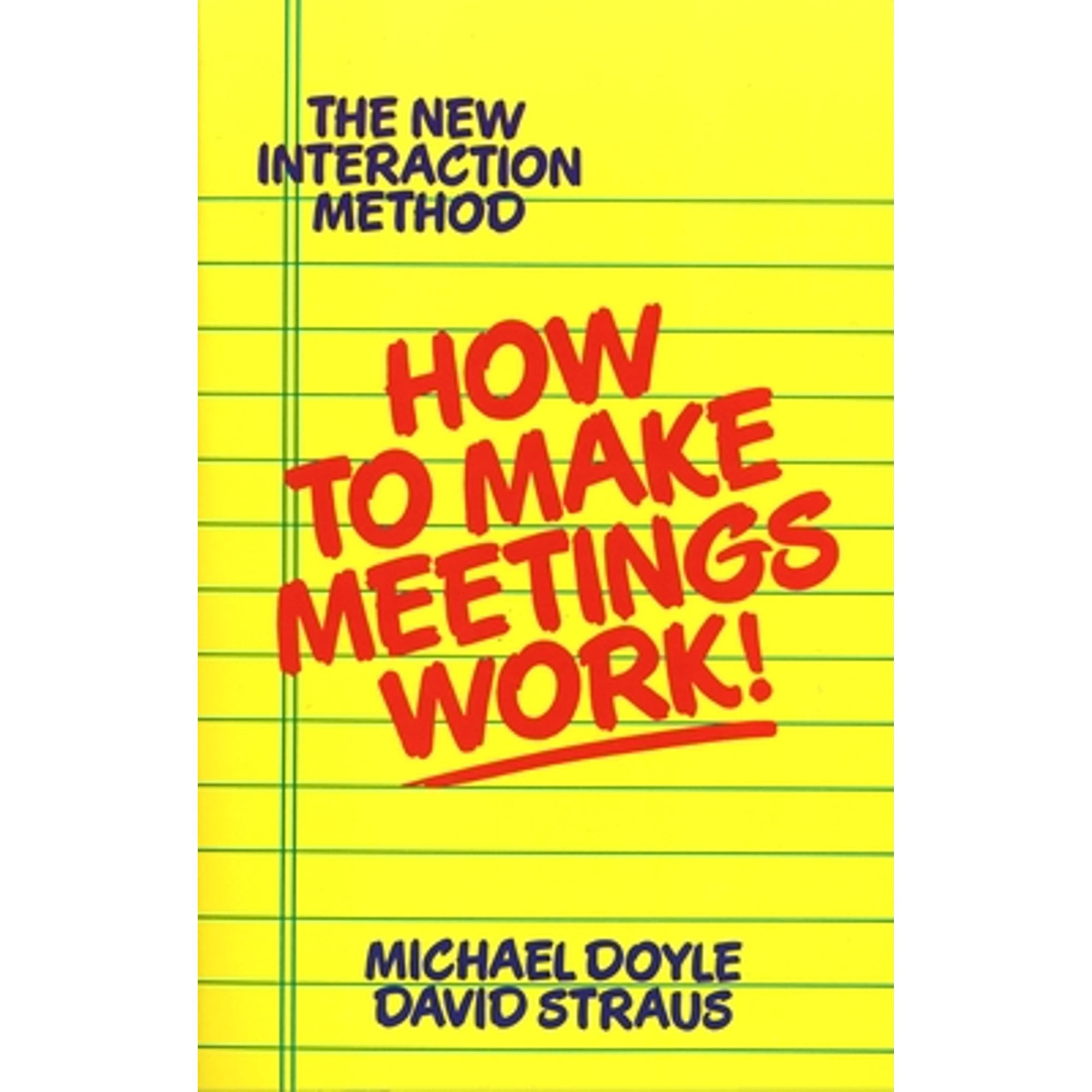 Pre-Owned How to Make Meetings Work! - Walmart Business Supplies