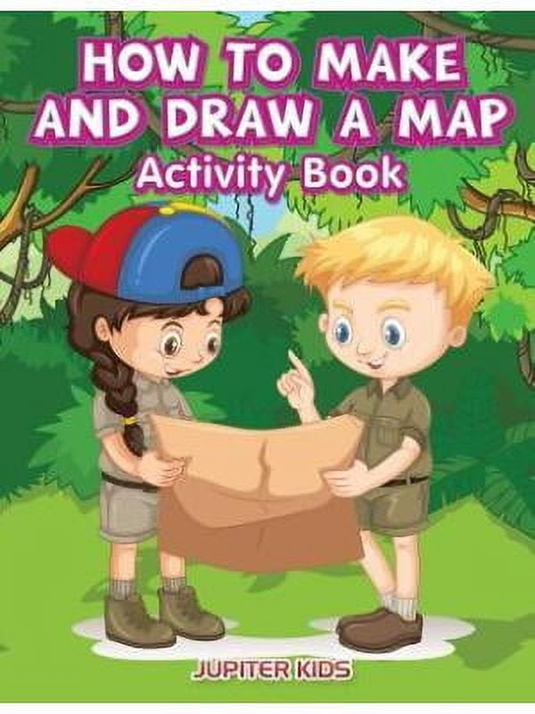How to Make and Draw a Map Activity Book - Walmart.com