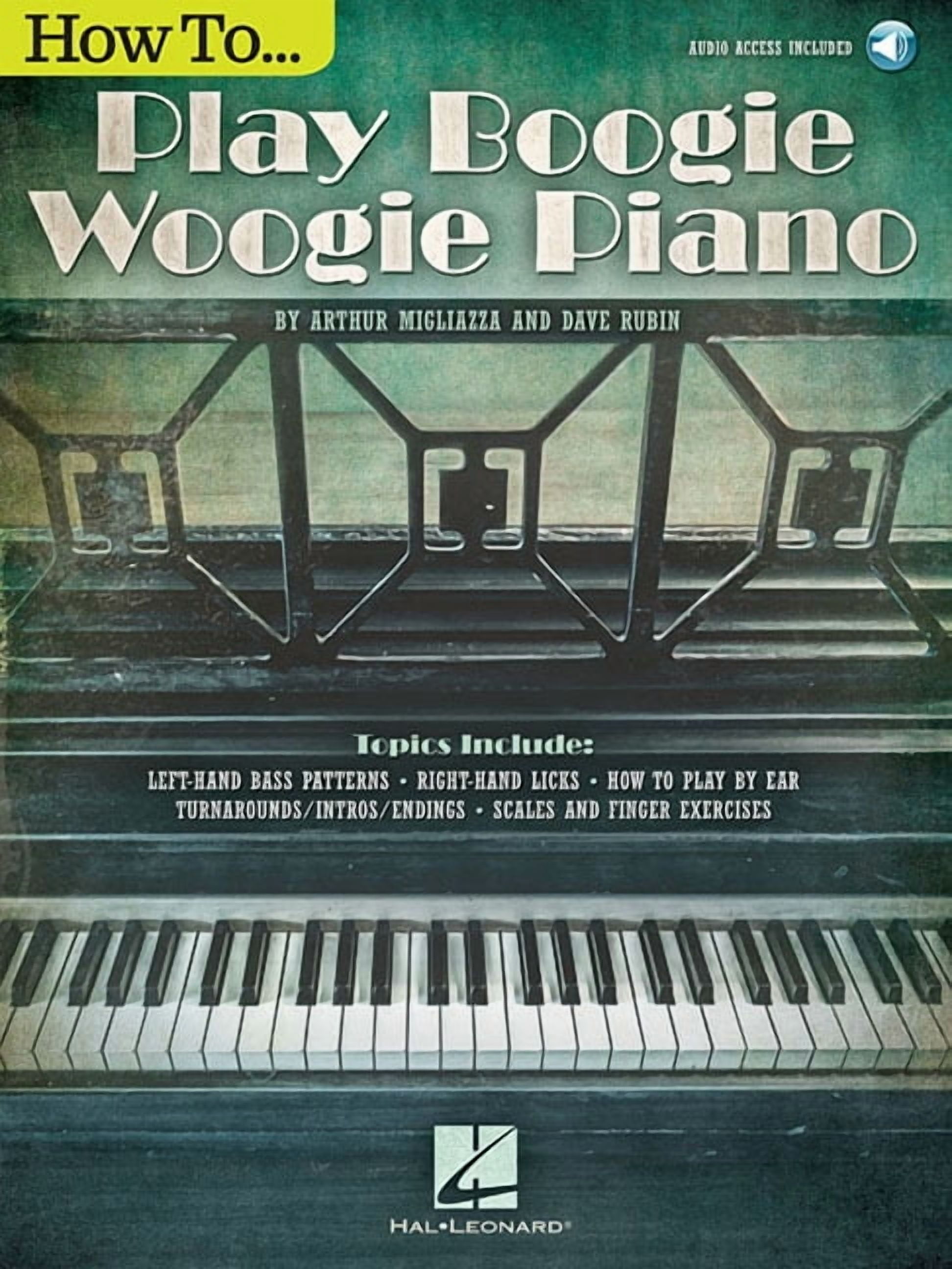 How to Play Boogie Woogie Piano Book with Online Audio for Beginners ...