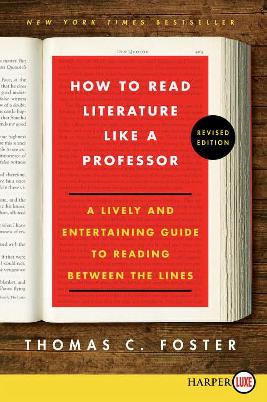Thomas C Foster How to Read Literature Like a Professor LP, Paperback ...
