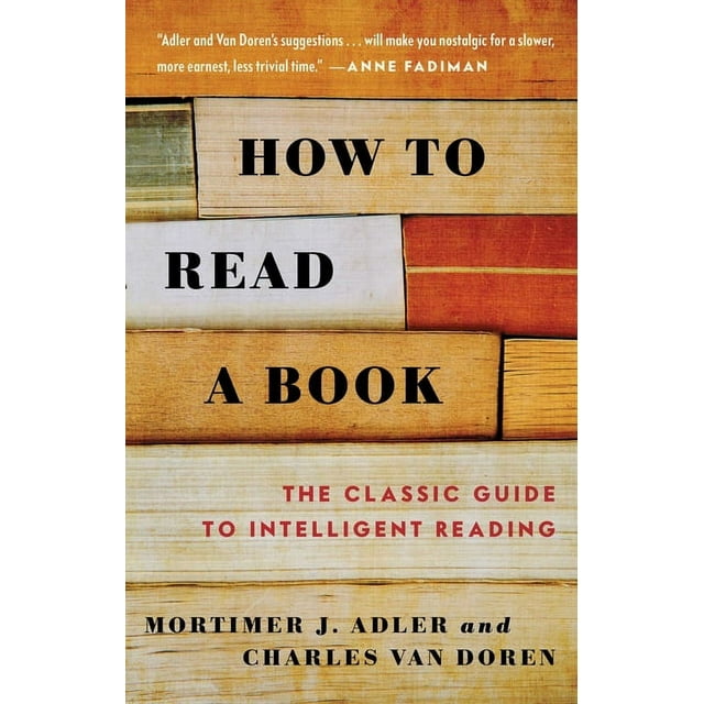 How to Read a Book, (Paperback) - Walmart.com