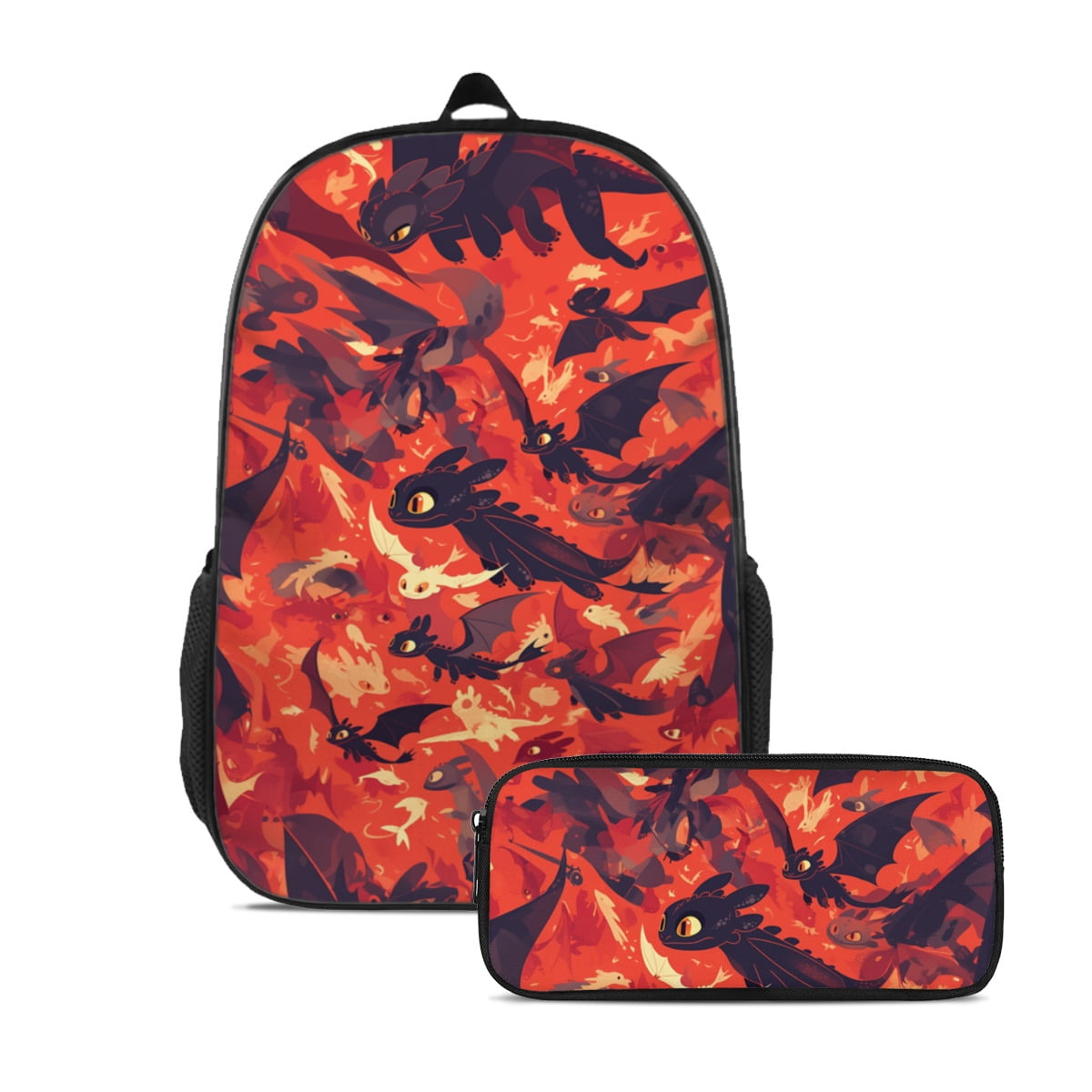 How to Train Y×our Dra×gon Backpack (with pencil case), large travel ...