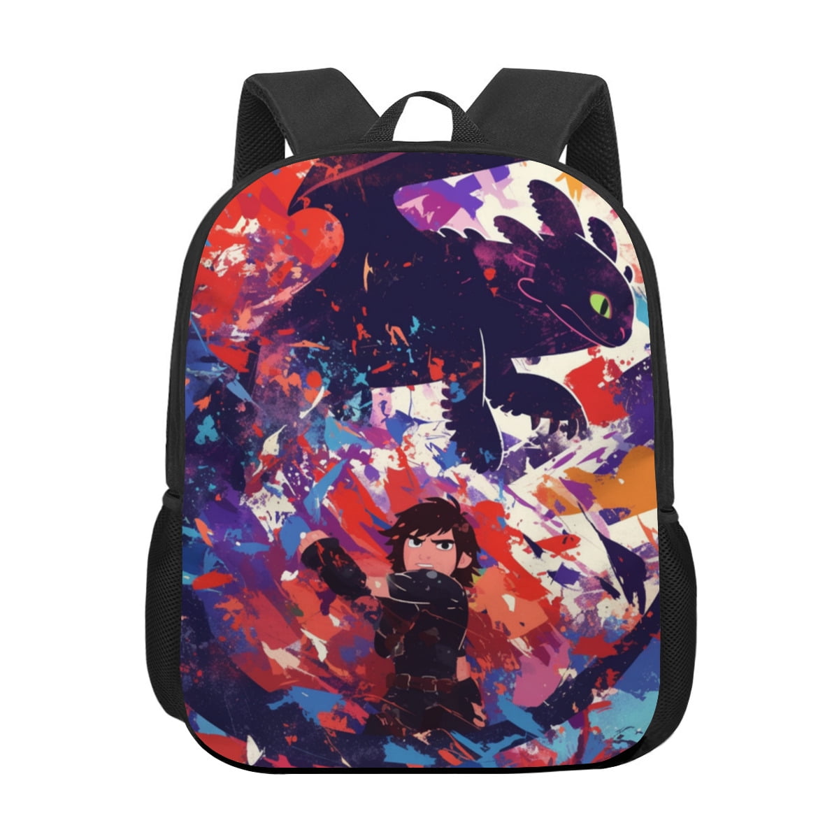 How to Train Y×our Dra×gon Cartoon backpack, cute laptop casual travel ...