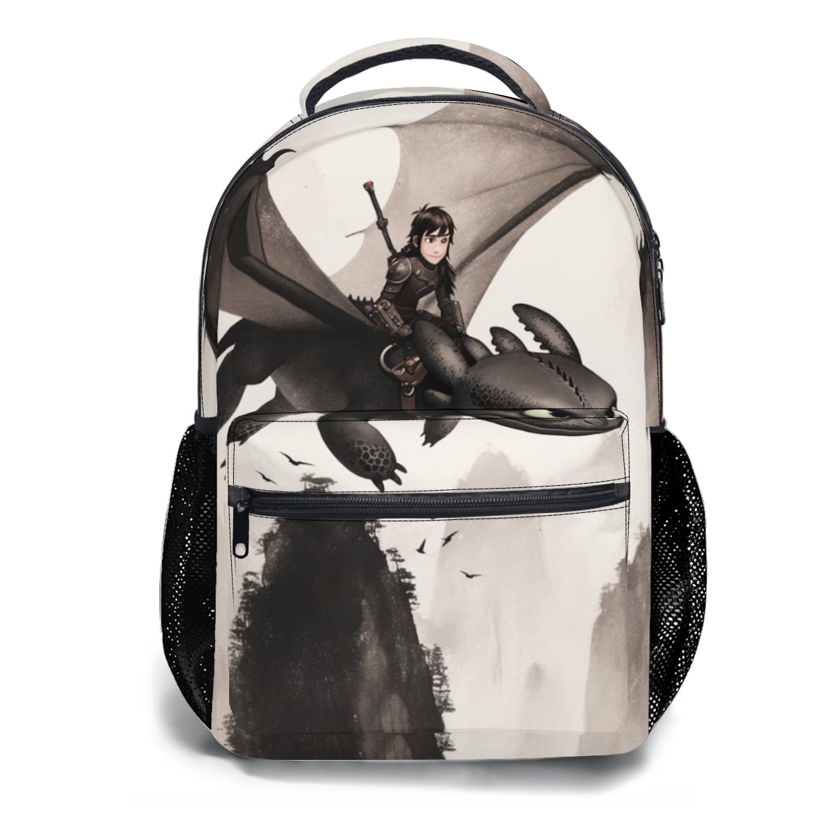 How to Train Y×our Dra×gon Cartoon backpack, funny and cute laptop ...