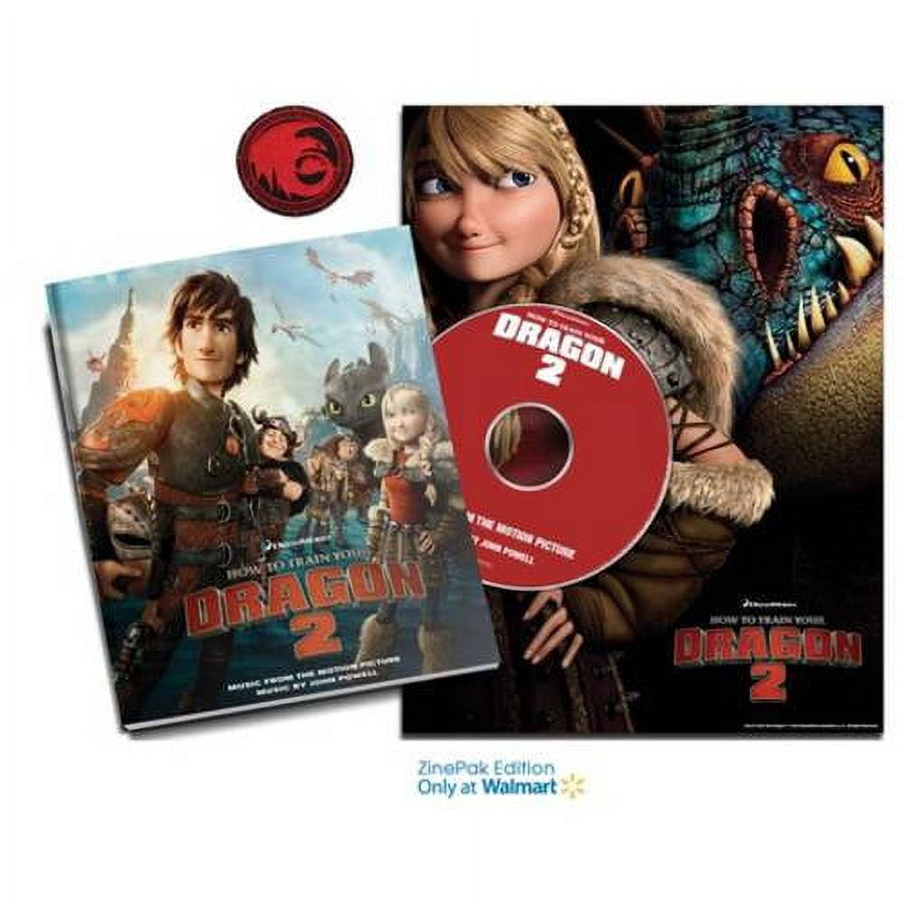 How to Train Your Dragon 2 Limited ZinePak Soundtrack - Walmart.com