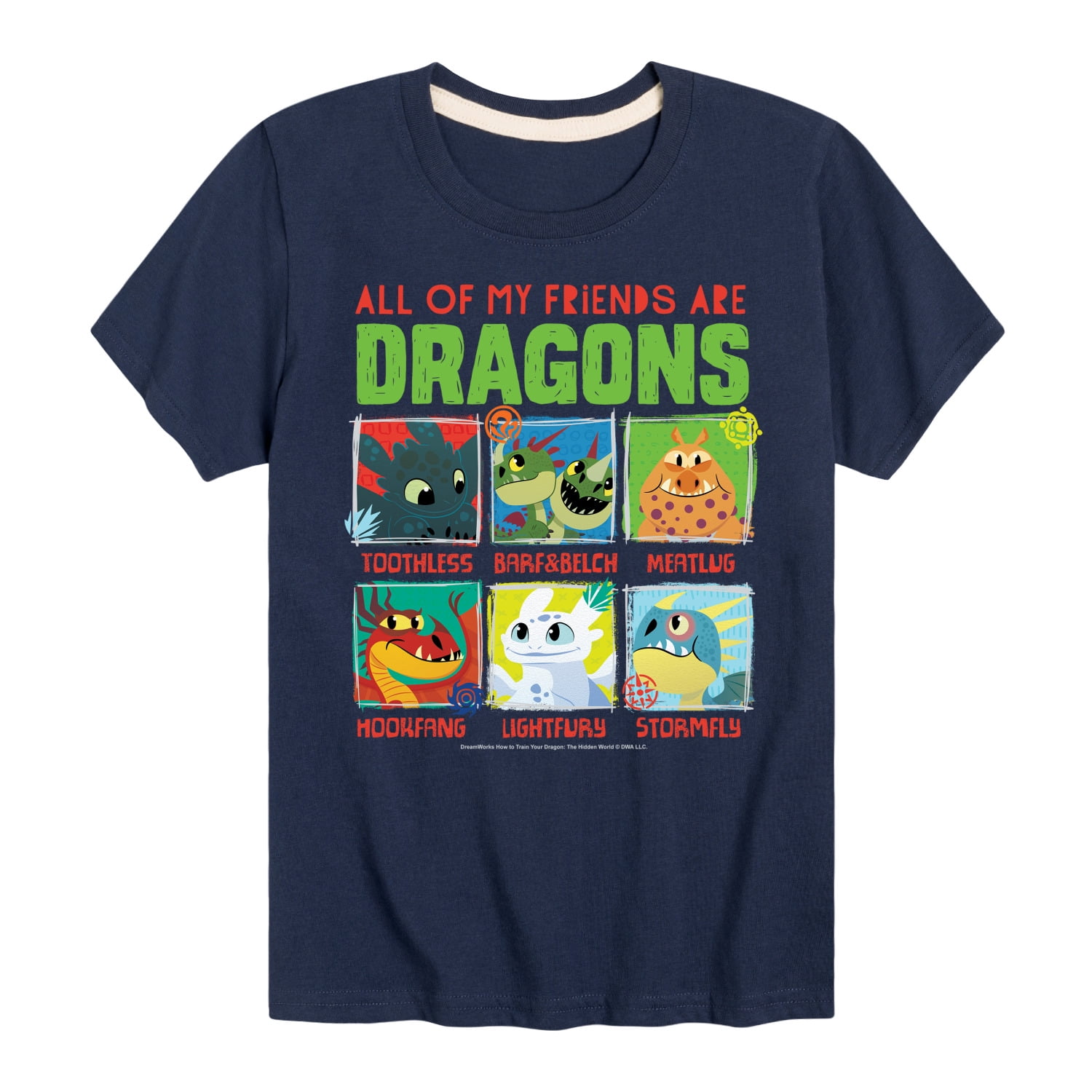 How to Train Your Dragon - All My Friends Are Dragons - Toddler & Youth ...