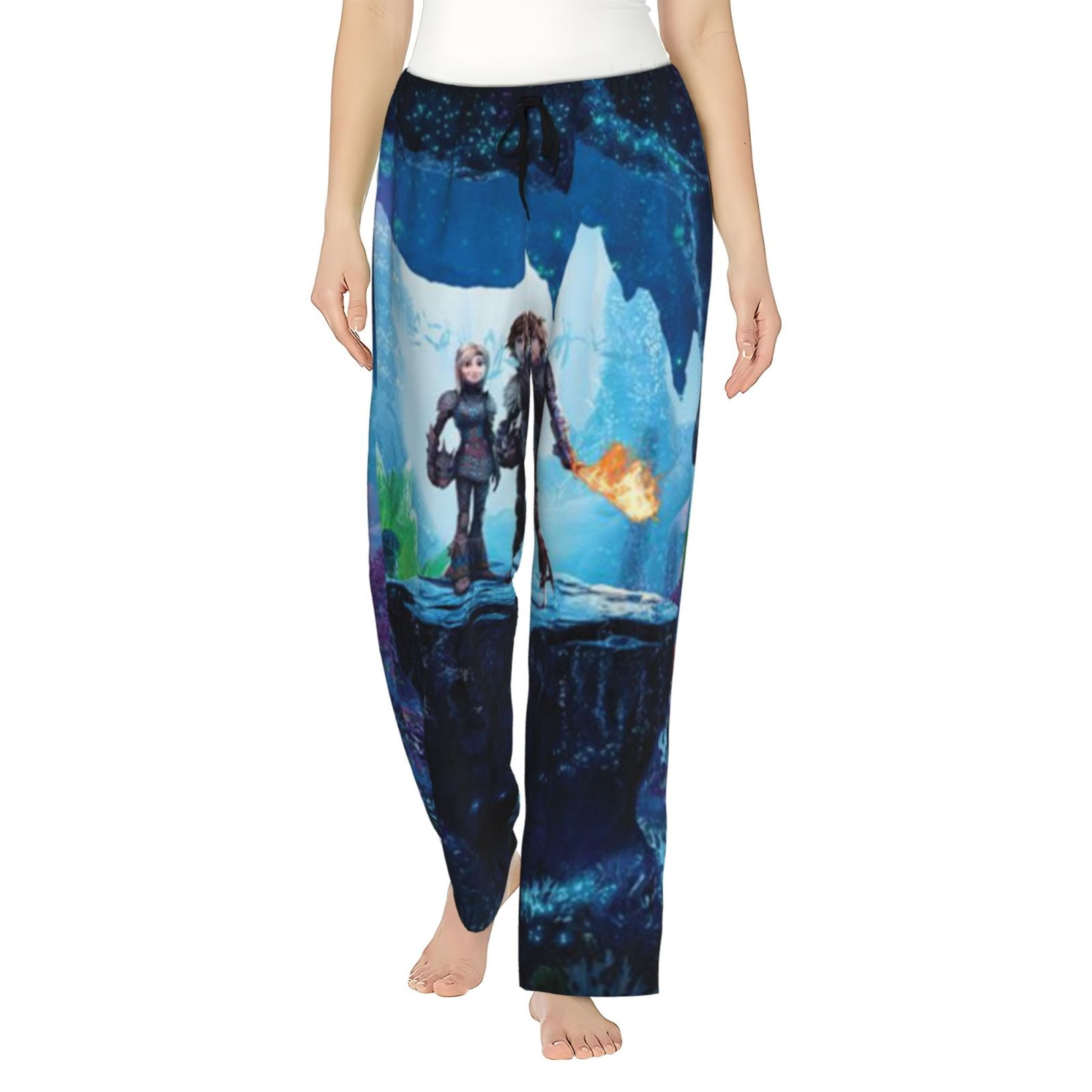 How to Train Your Dragon Animated Women's Pajama Pants Lounge Daily ...