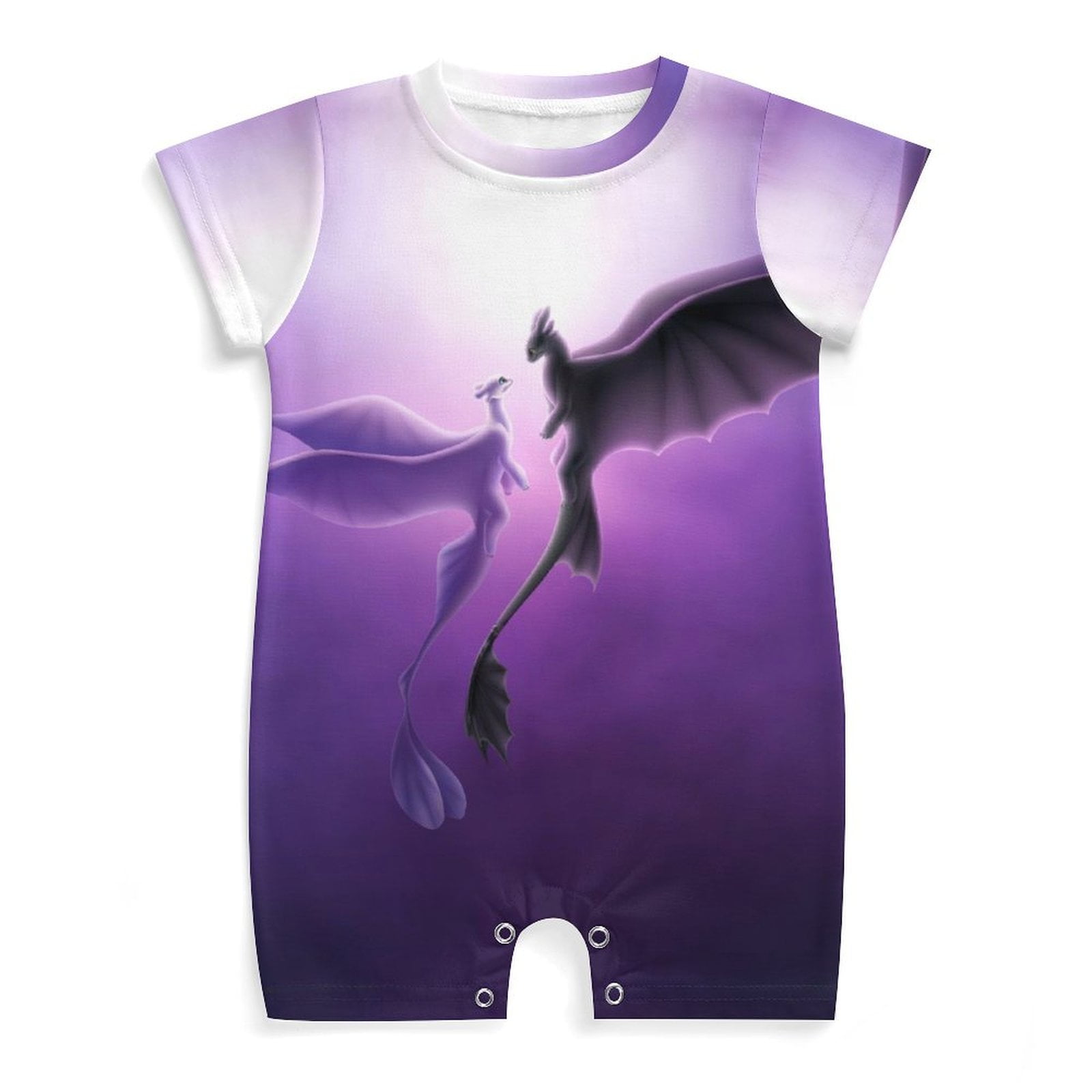 How to Train Your Dragon Baby Neutral Oversized T Shirt Romper Shorts ...