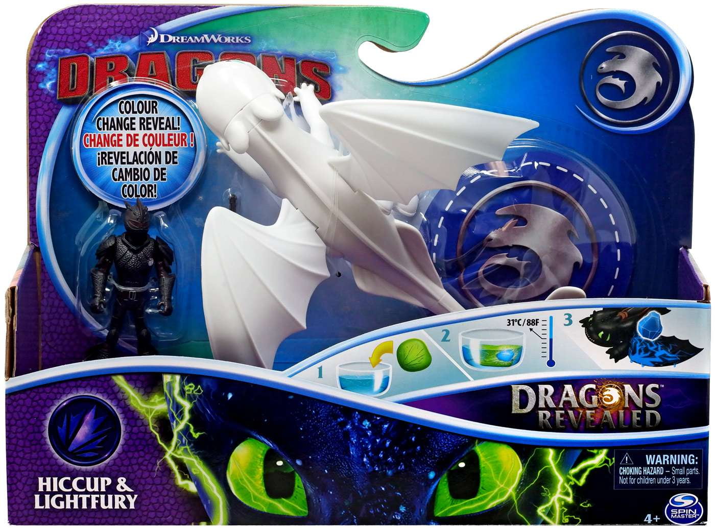 How to Train Your Dragon Dragons Revealed Hiccup & Lightfury Action ...