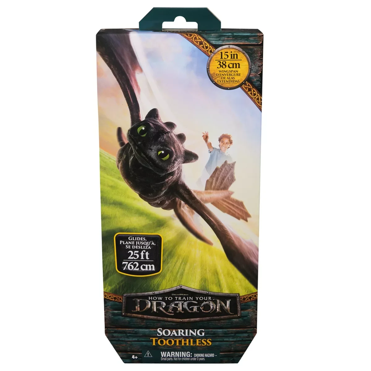 How to Train Your Dragon Gliding Toothless Figure - Walmart.com