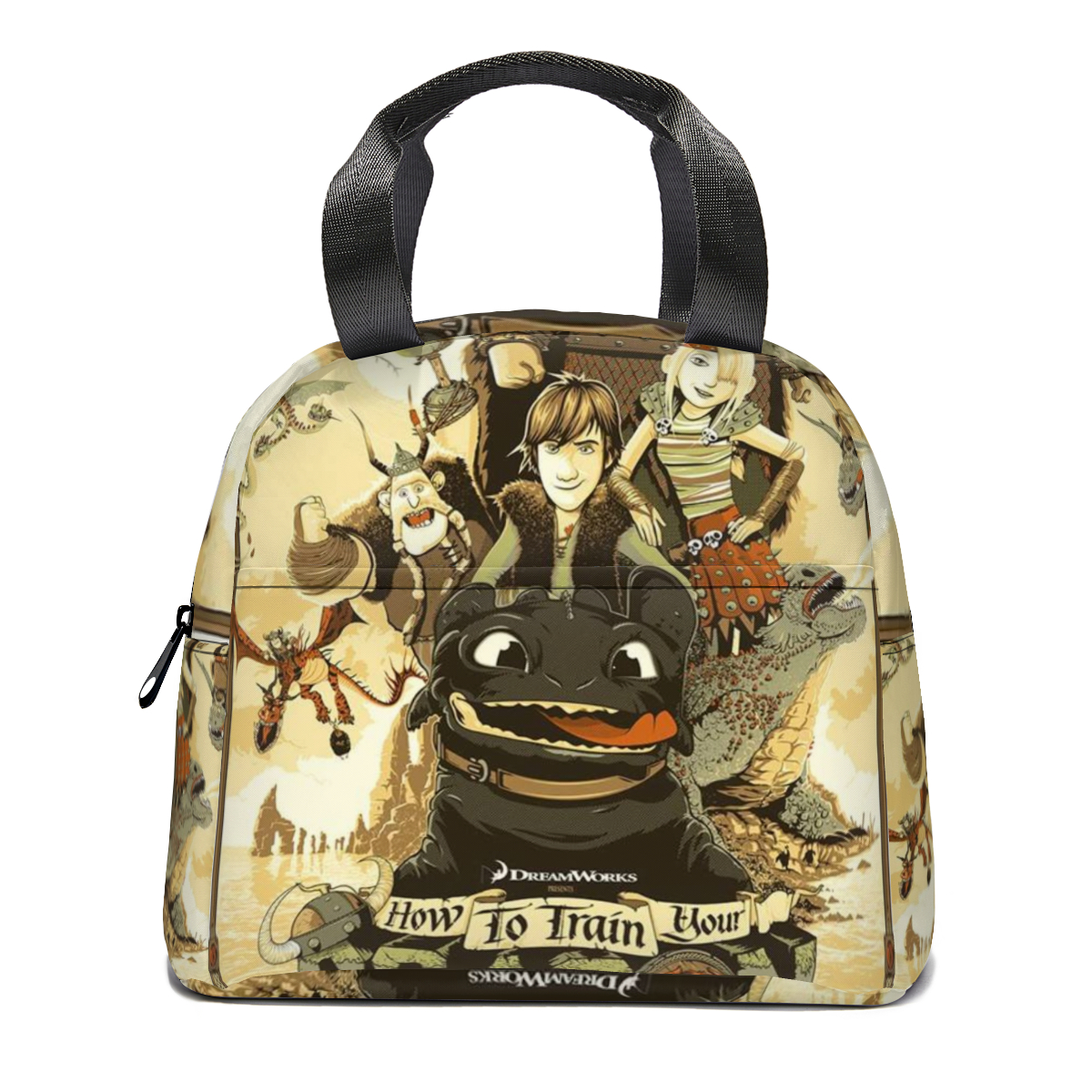 How to Train Your Dra×gon Insulated Lunch Box Unisex Reusable Lunch Box ...