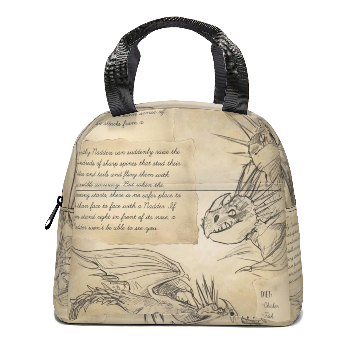 How to Train Your Dra×gon Insulated Lunch Box Unisex Reusable Lunch Box ...