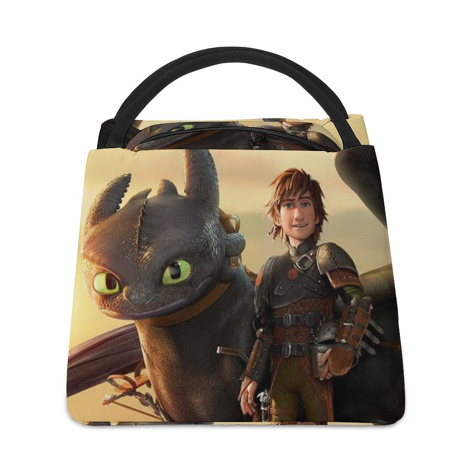 How to Train Your Dragon Lunch Bag Reusable Cooler Tote Bag Insulated ...