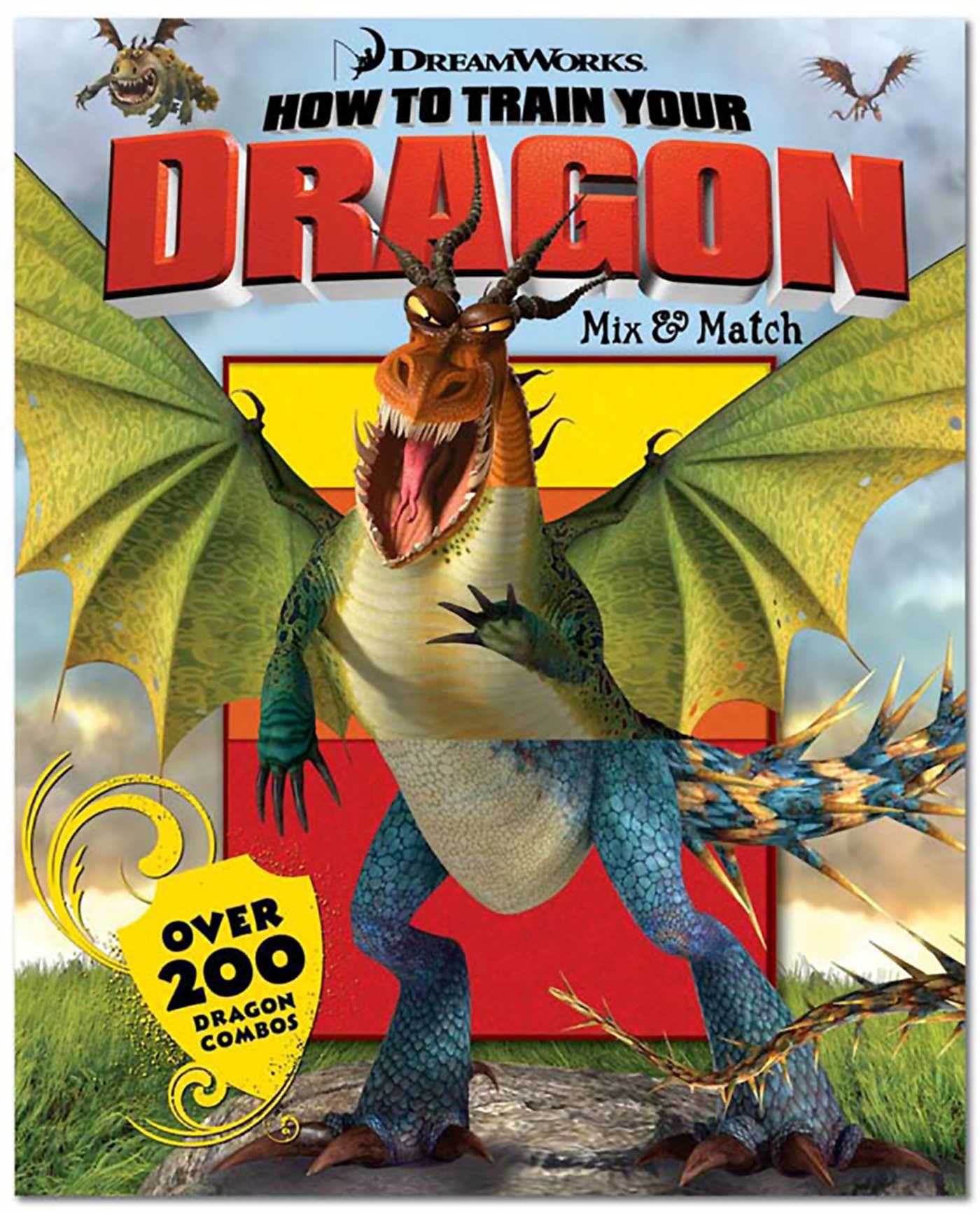How to Train Your Dragon Mix & Match (Hardcover) by David Roe ...