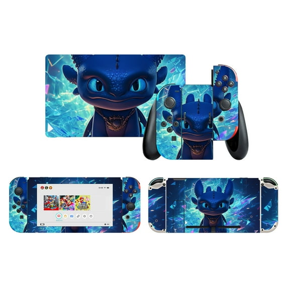 How to Train Your Dragon Switch Skin Stickers, Full Skin Protection ...
