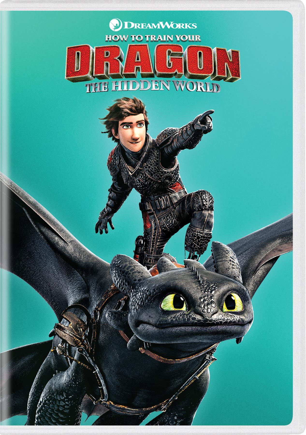SDS How to Train Your Dragon The Hidden World DVD Animated Family Movie ...