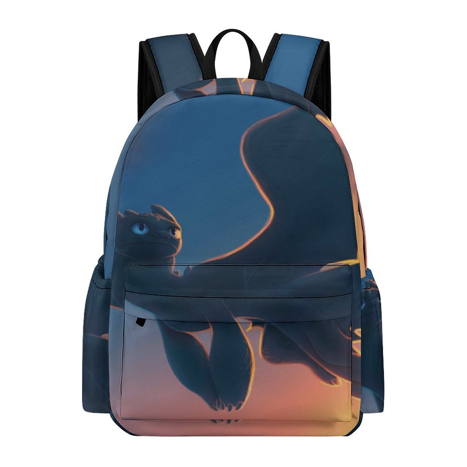 How to Train Your Dragon Toothless Adjustable Backpack Laptop Daypack ...