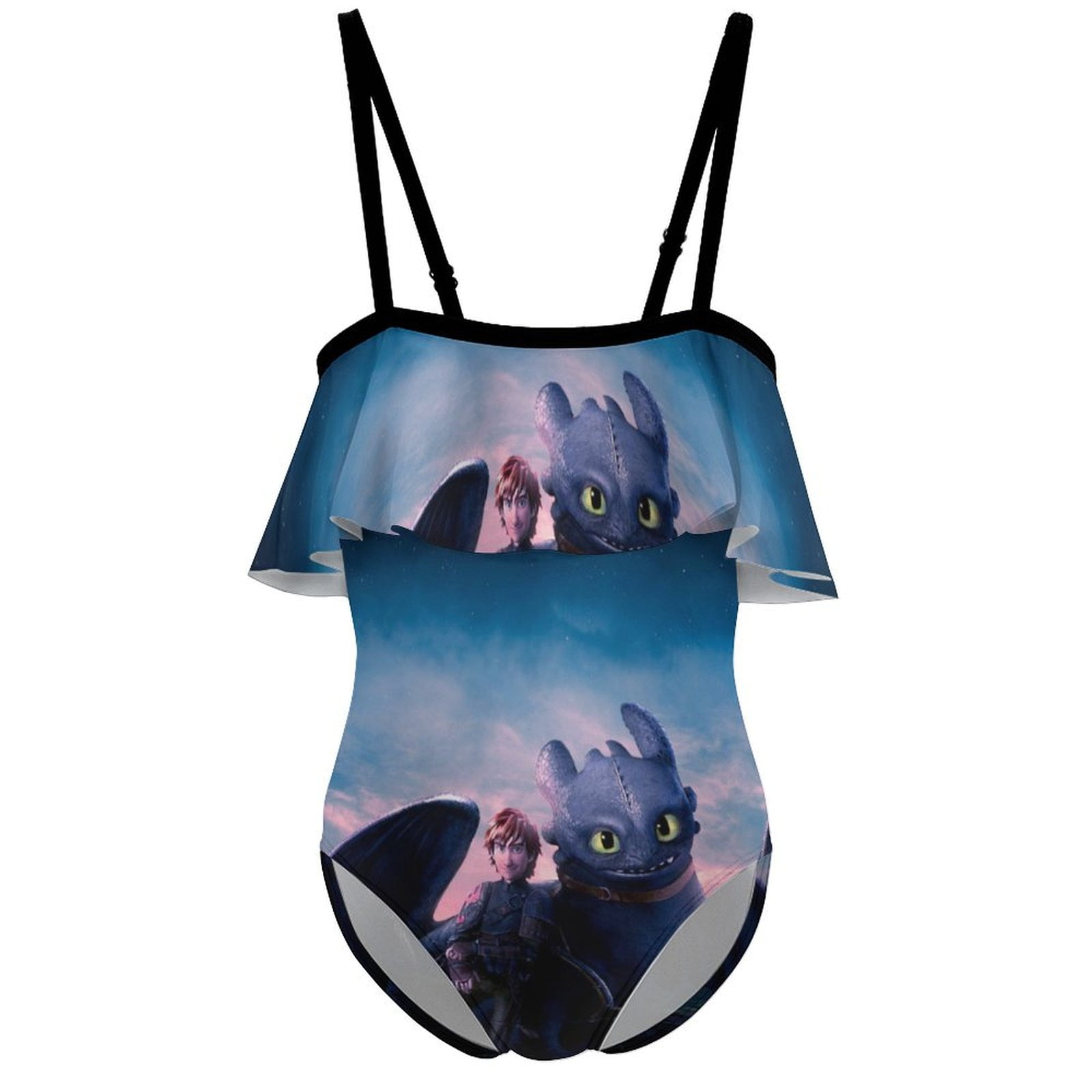 How to Train Your Dragon Toothless Children's Swimsuit Adjustable Off ...